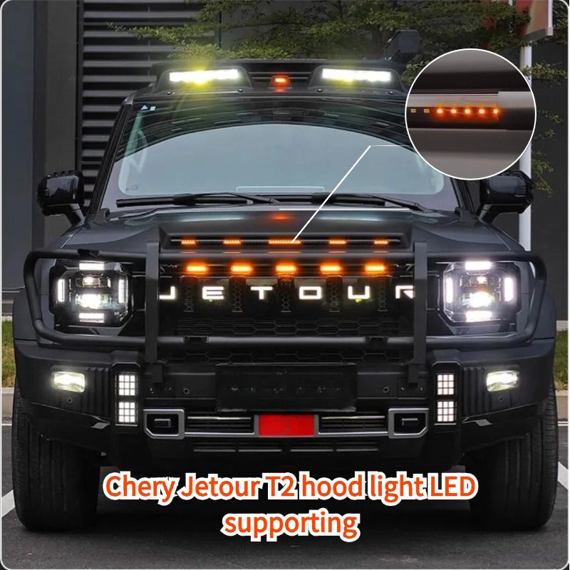 Chery Jetour T2 Hood Light LED Fit | SUPER CHERY