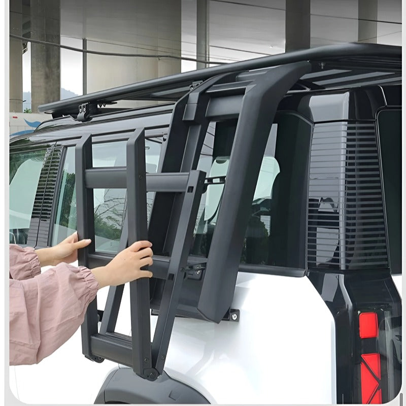 Car rear window folding ladder for Chery Jaecoo J6（iCAR 03）