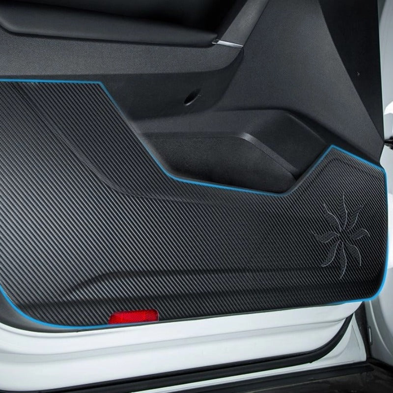Carbon Fiber Door Anti-Kick Sticker For Chery JAECOO J6（iCAR 03）